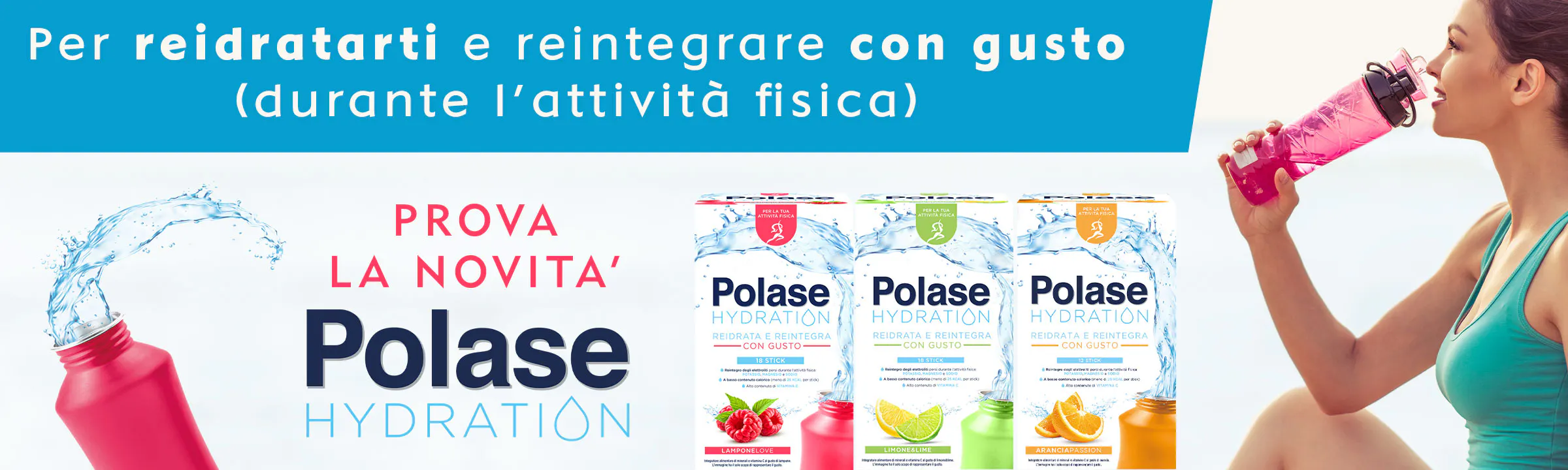 Polase - Integratori alimentari di sali minerali con potassio e magnesio