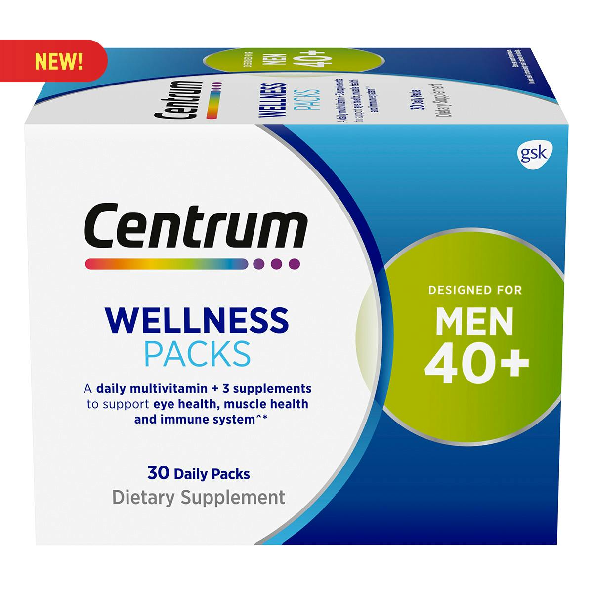 30+ Daily Vitamin Packs | Centrum