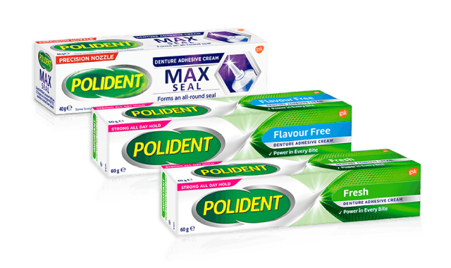 Browse Our Denture Cleaning & Adhesive Products | Polident AU