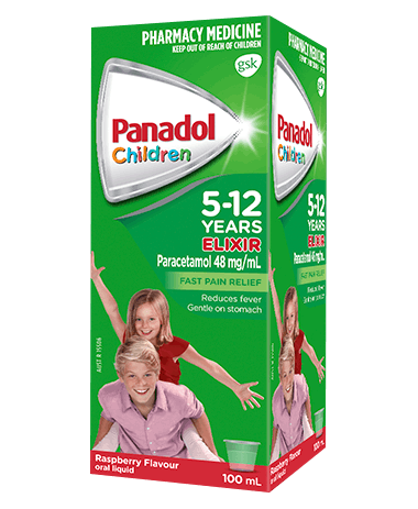 Panadol Elixir For Children 5-12 Years | Panadol AU