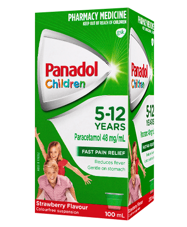 Panadol Colourfree Suspension 5-12 Years | Panadol AU