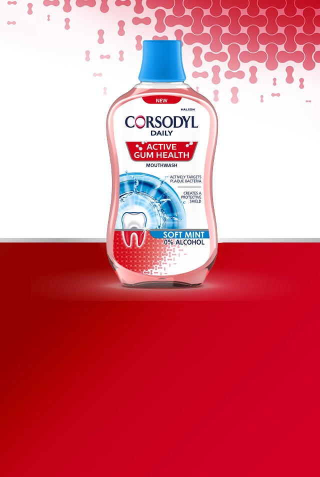 Active Gum Health Mouthwash Soft Mint Corsodyl
