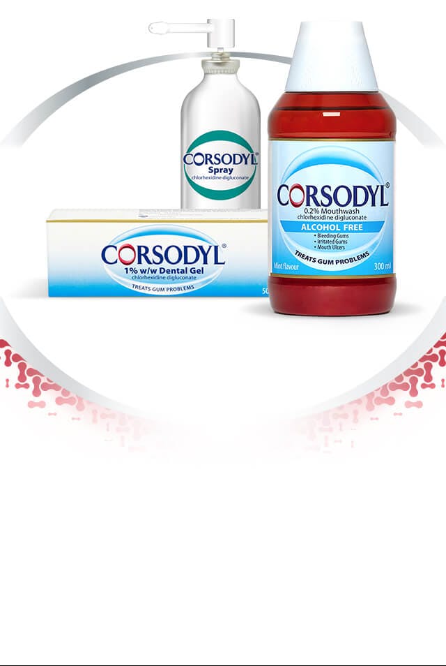 Corsodyl Intensive Care Range | parodontax