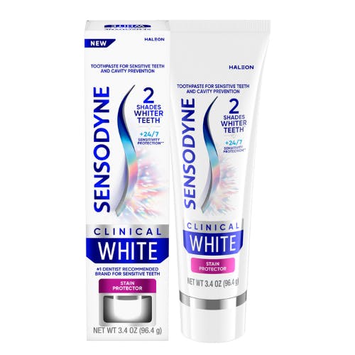 Sensodyne Clinical White Stain Protector Toothpaste | Sensodyne Sensodyne Clinical White Stain Protector Toothpaste | Sensodyne