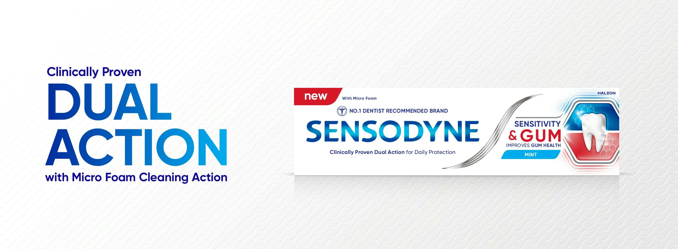 Specially formulated toothpaste for Sensitive teeth | Sensodyne
