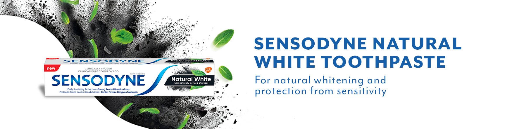 Natural Whitening Toothpaste | Sensodyne Natural White Toothpaste